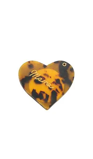 SOLAR ECLIPSE Hand-painted Mama Heart Compact Mirror
