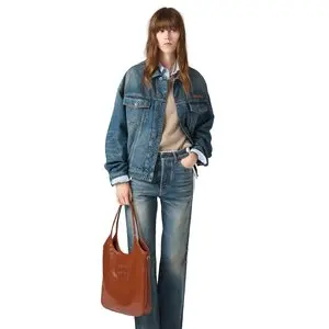 Miu Miu Denim Blouson Jacket