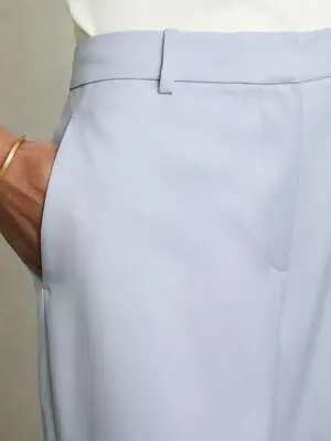 REISS Wide-leg Tailored Trousers