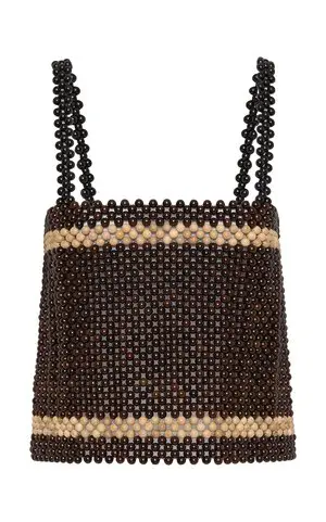 ST. AGNI Taxi Beaded Top - Multi