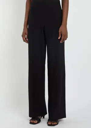 Eileen Fisher Wide-leg Stretch-woven Trousers