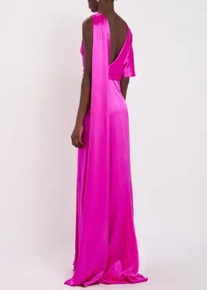 ROKSANDA Cascading Silk Gown