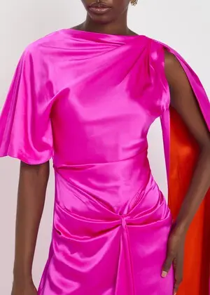 ROKSANDA Cascading Silk Gown