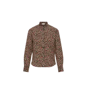 Moncler Corduroy Floral Shirt Jacket