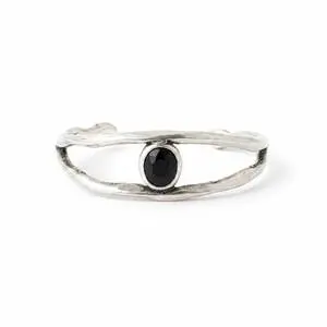 BY VIRGO Silver / Black Noir Bracelet