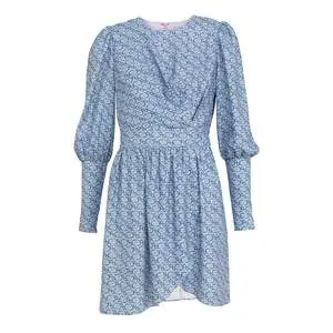 Dolores Promesas Mini Lavender Rapport Dress - Blue