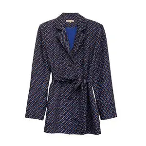 Dolores Promesas Elena Printed Blazer