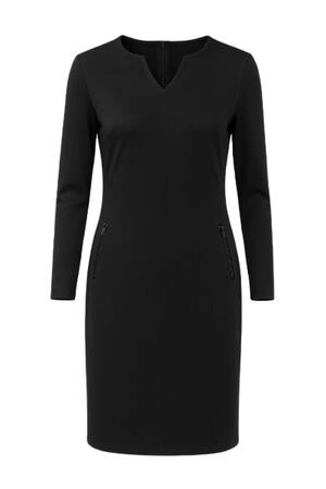 CONQUISTA Sack Dress By - Black