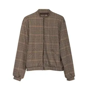 Dolores Promesas Margot Printed Bomber - Grey