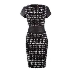 CONQUISTA Fitted Winter Dress