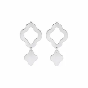 SILVER MOON Azure Arch Sterling Earrings