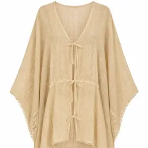 MUCHE & MUCHETTE Ishaan Kimono Taupe