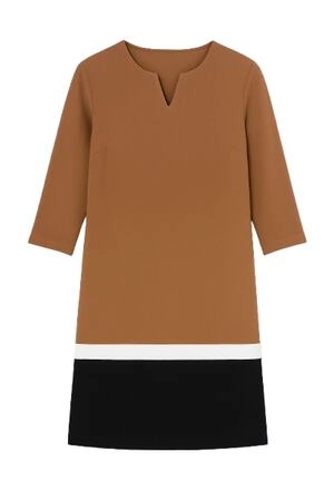 CONQUISTA Colour Block Dress
