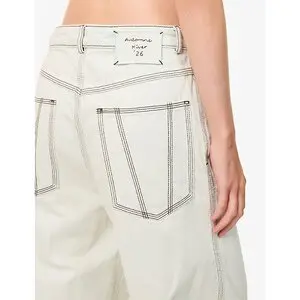 NACKIYE Nackiyé Borrowed Panelled Denim Jeans