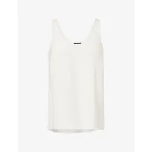 Theory Crepe Woven Tank Top