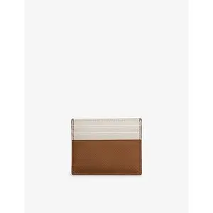 Prada Logo-plaque Saffiano Leather Wallet