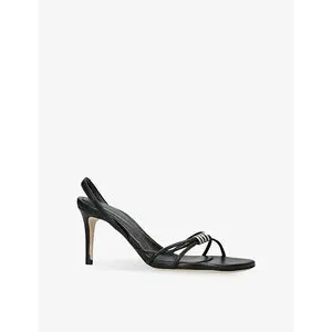 Christopher Esber Giro Leather Heeled Slingback Sandals