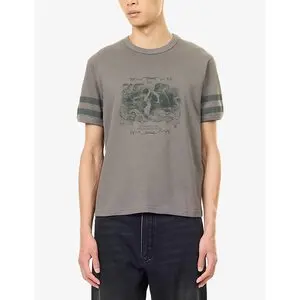 PALMES Mermaid Graphic-print Cotton T-shirt