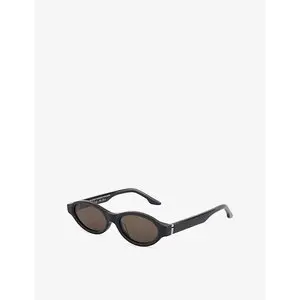 WEARI Sole Oval-frame Acetate Sunglasses