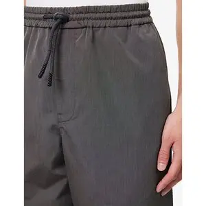 Loewe Anagram-embroidered Cotton-blend Trousers