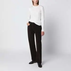 THE ROW Dantea Long-sleeve Cotton T-shirt