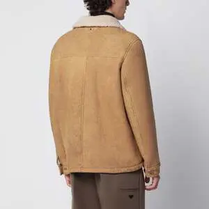 SALVATORE SANTORO Leather Shearling Jacket