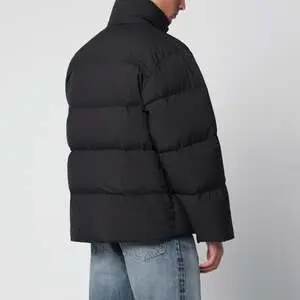 Saint Laurent Quilted High-neck Jacket