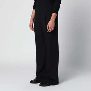 Saint Laurent Tailored Trousers With Pinstripe Pattern