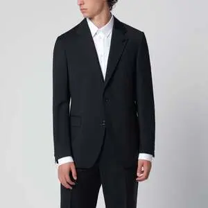 LARDINI Single-breasted Jacket In Wool