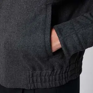 LARDINI Zip-up Jacket In Wool