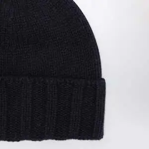 DRUMOHR Navy Cashmere Beanie