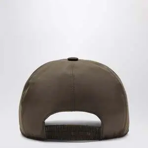 Loro Piana Baseball Cap Sequoia Ivory In Polyamide