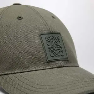 Loewe Khaki Hat With Anagram Logo