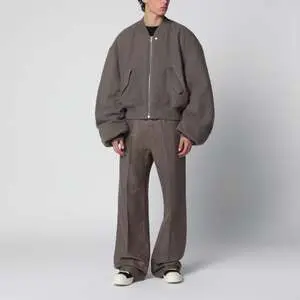 Rick Owens Wool Bomber Jacket - Grey