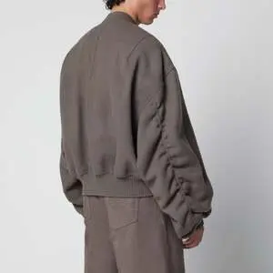 Rick Owens Wool Bomber Jacket - Grey