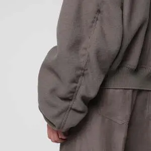 Rick Owens Wool Bomber Jacket - Grey