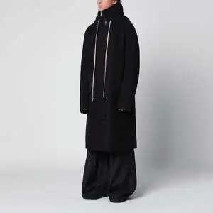 Rick Owens Long Cotton Twill Megaparka