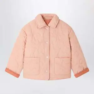 Bonpoint Reversible Quilted Molly Jacket With Cherries