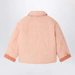Bonpoint Reversible Quilted Molly Jacket With Cherries