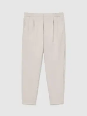 REISS Cleric Technical Elasticated-waist Tapereds