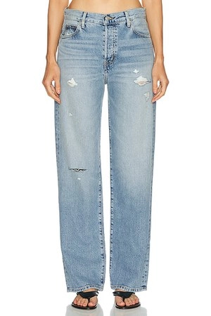 Eterne Saint Boyfriend Straight Leg - Light Indigo