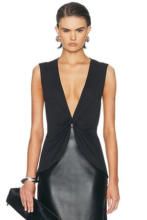 EAVES Emil Top - Black