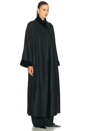 Nour Hammour Dorian Shearling Coat