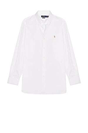 Polo Ralph Lauren Pinpoint Dress Shirt - White