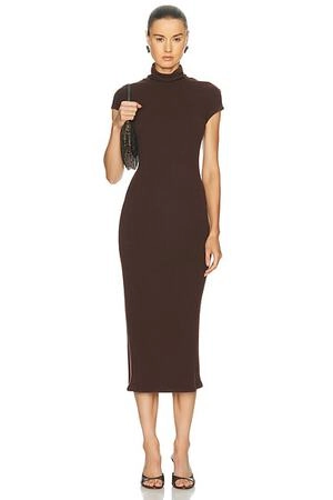 Sablyn Monique Slouchy Mock Neck Dress - Cinnabar