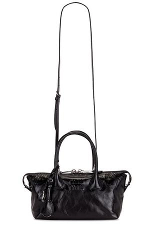 Miu Miu Vitello Shine Tote Bag - Nero