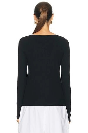 DEIJI STUDIOS Asymmetrical Shoulder Tie Top