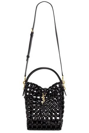 Saint Laurent Small Le 37 Supple Bucket Bag - Nero