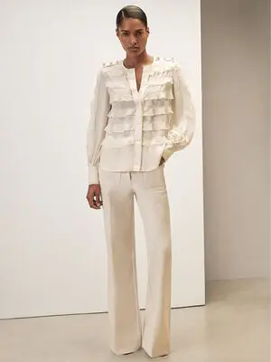 REISS Royal Ballet Ruffle Blouse