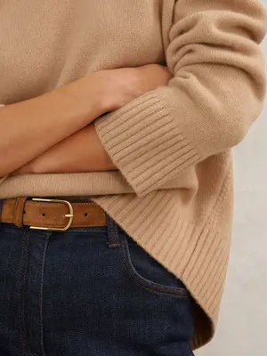 REISS Wool-cashmere Crew-neck Jumper